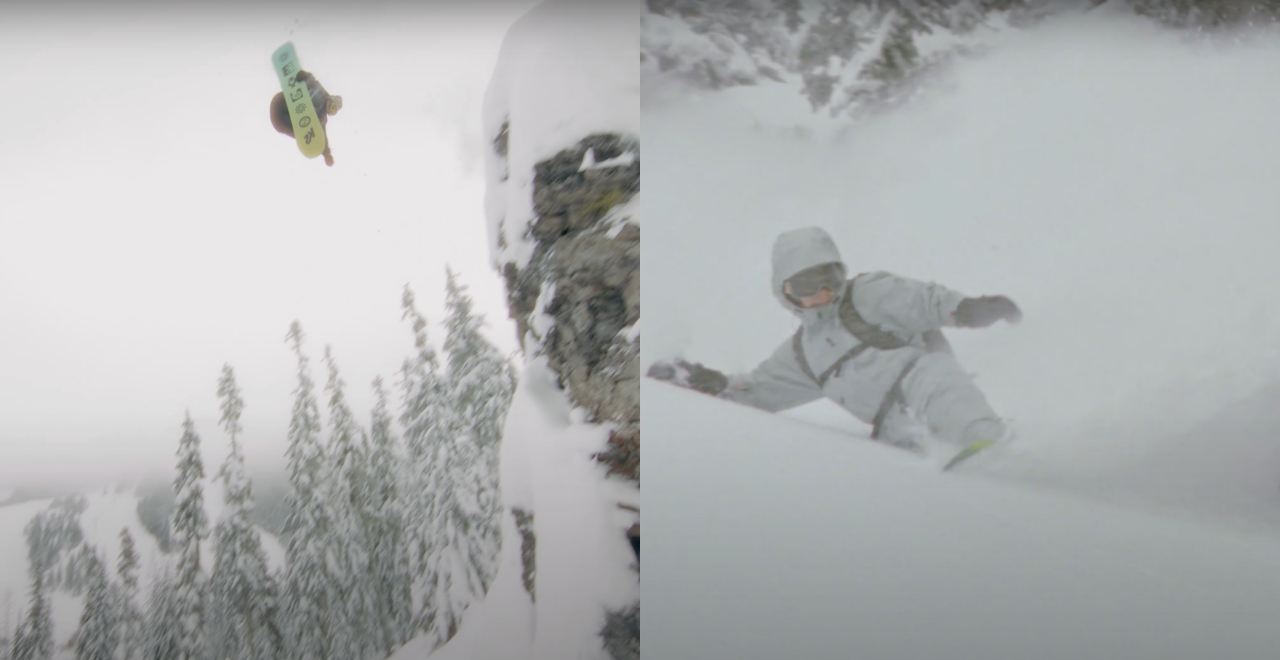 伊藤藍冬と佐藤亜耶がバックカントリーで魅せる。K2が放つパウダームービー『JUMBO EASY』